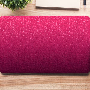PINK GLITTER UNIVERSAL Laptop Skin, Computer Skin, Laptop Sticker Decal ...