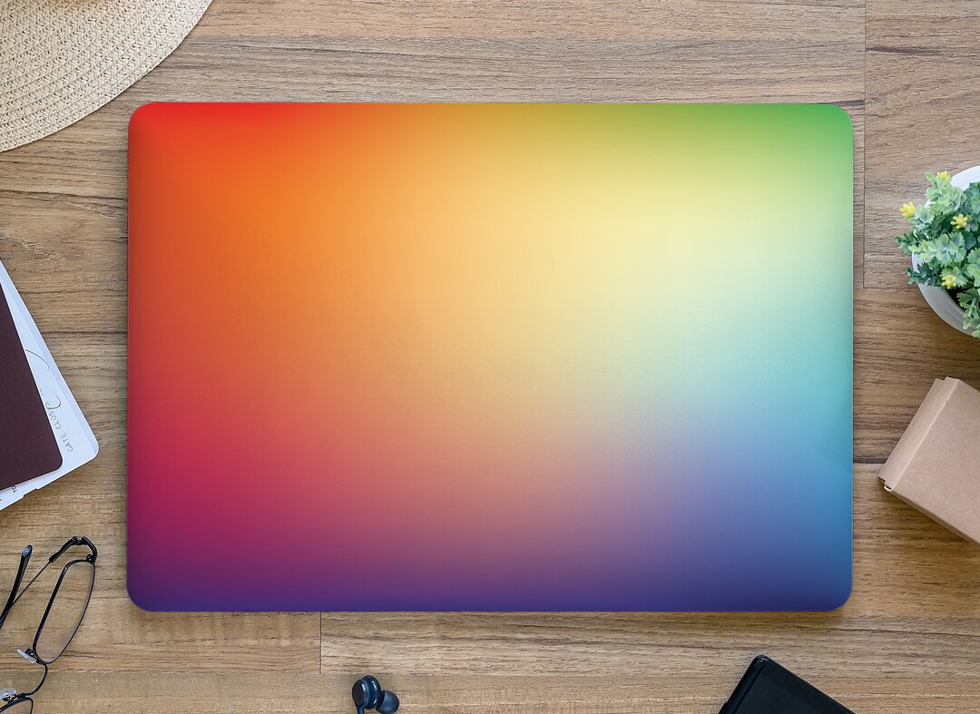 RAINBOW HUE UNIVERSAL Laptop Skin, Computer Skin, Laptop Sticker Decal ...