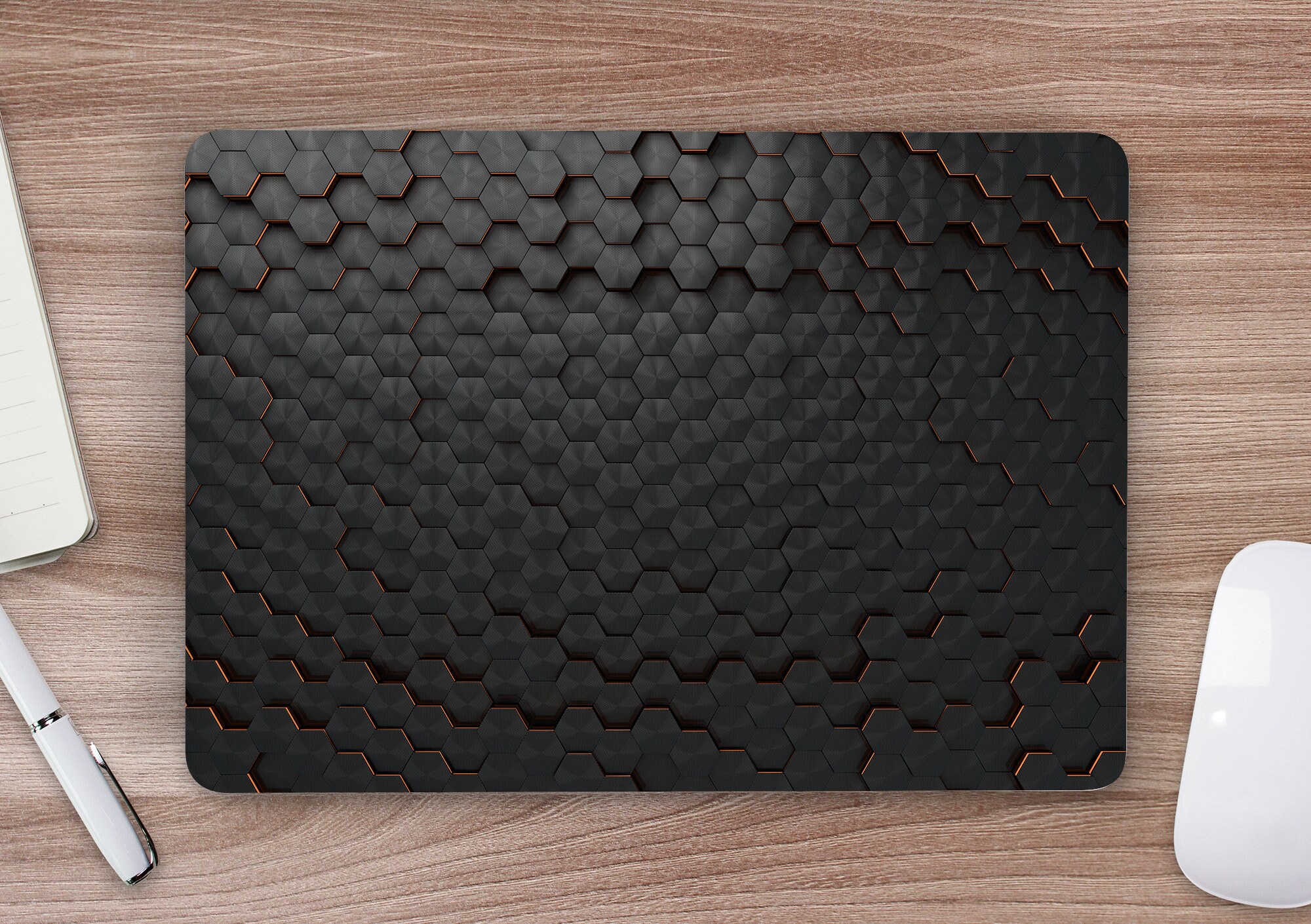 Black Hexagonal Carbon Fiber Design Laptop Skin Macbook Skin - Etsy