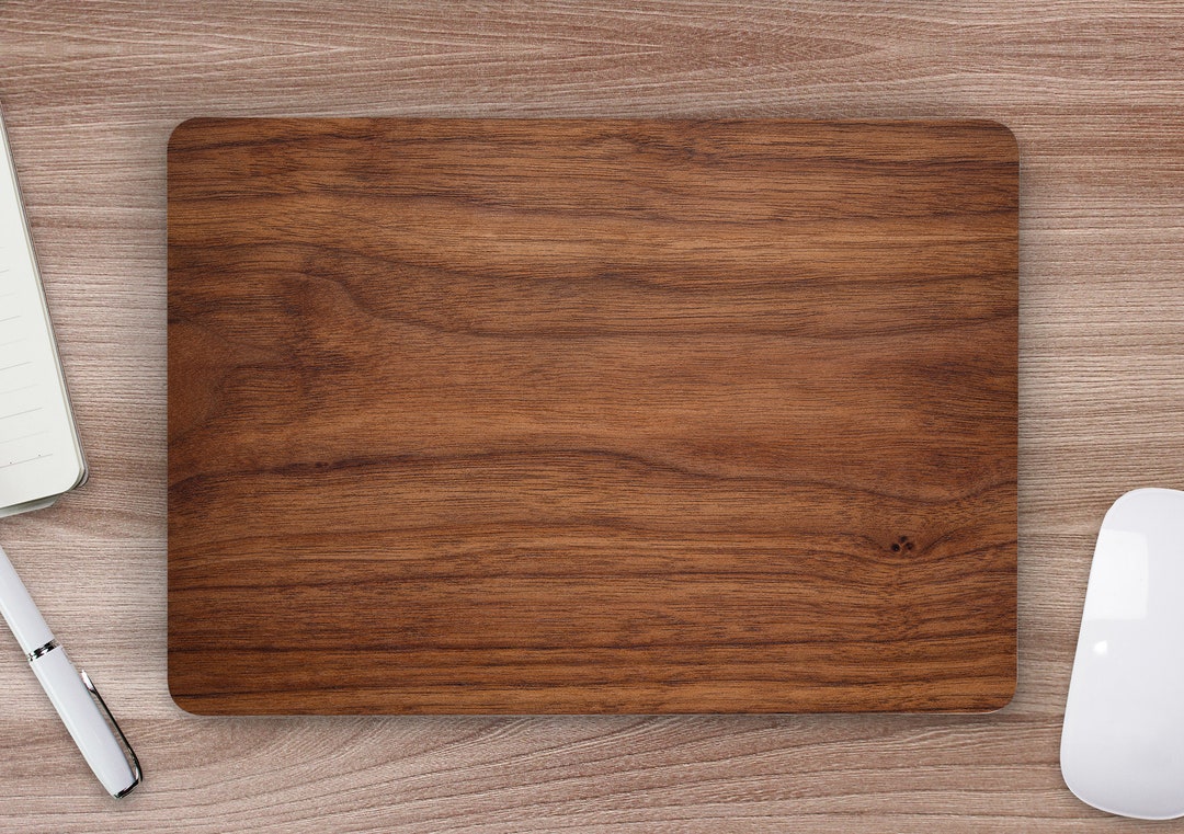 Stained Wood Grain Texture Laptop Skin, MacBook Skin, Computer Decal ...