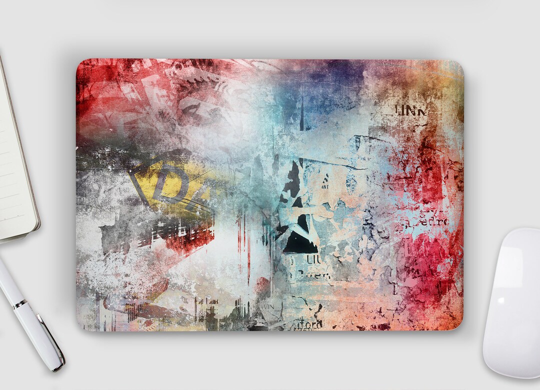 GRUNGE MASH UNIVERSAL Laptop Skin, Computer Skin, Laptop Sticker Decal ...