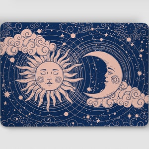 SUN MOON UNIVERSAL Laptop Skin, Computer Skin, Laptop Sticker Decal ...