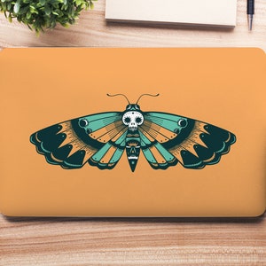 Silence of the Lambs Skull Moth Butterfly UNIVERSAL Laptop Skin ...