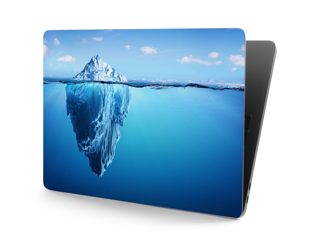 Underwater Glacier Cold Water Photo Art Universal Laptop Skin, Computer ...