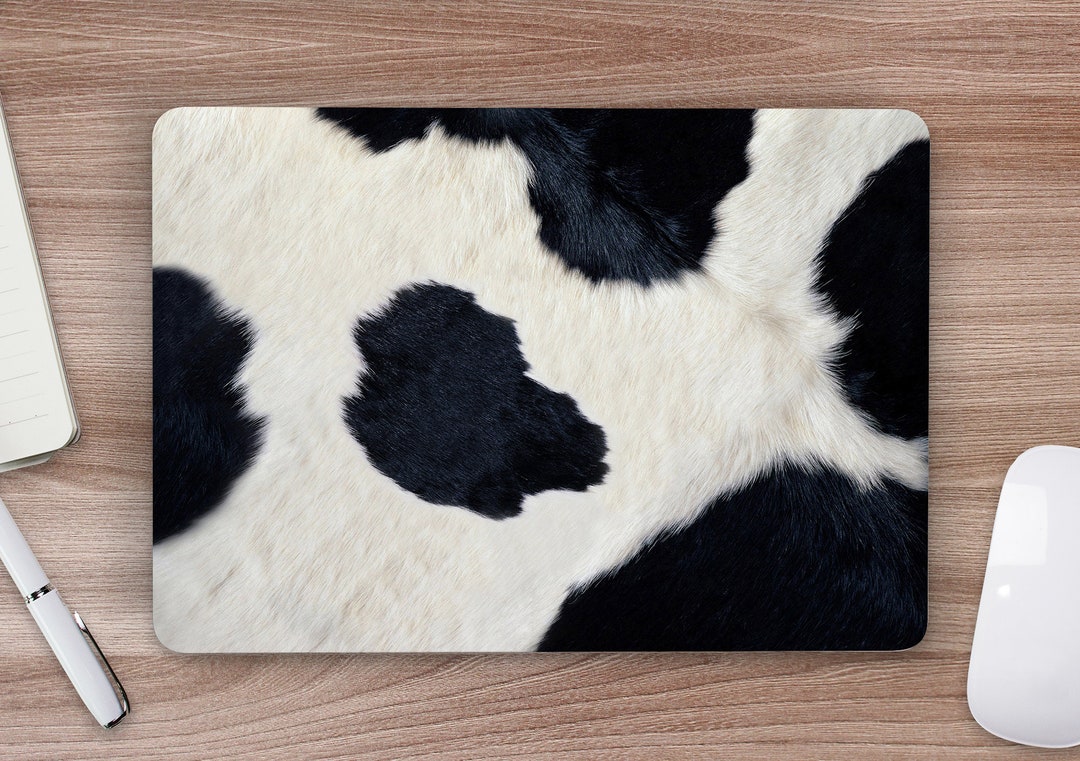 Dairy Farm Cow Fur Pattern Laptop Skin, MacBook Skin, Computer Decal ...