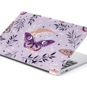 PURPLE BUTTERFLY UNIVERSAL Laptop Skin, Computer Skin, Laptop Sticker ...