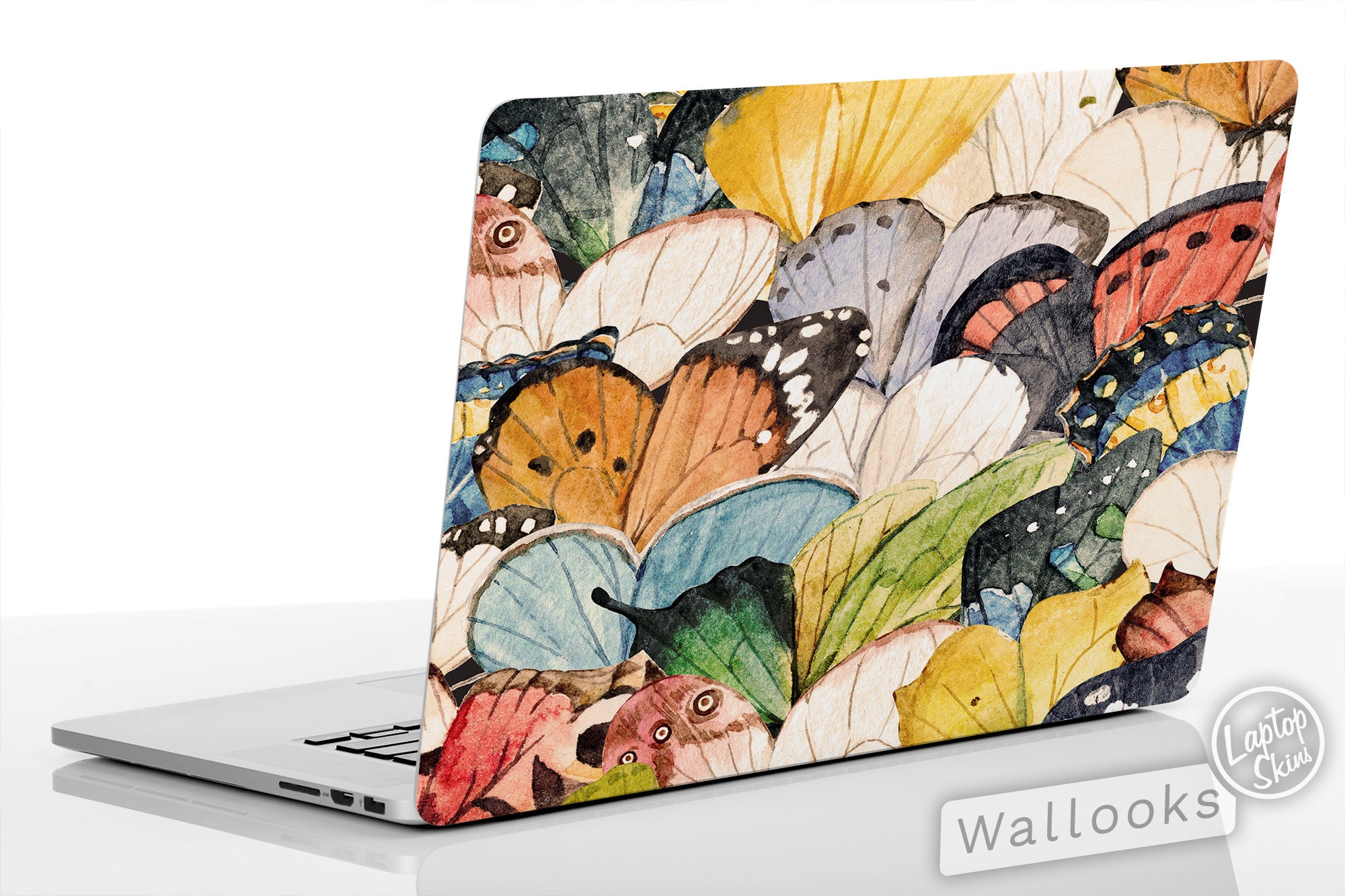 Butterfly Wings Watercolor Laptop Skin Macbook Skin Computer - Etsy