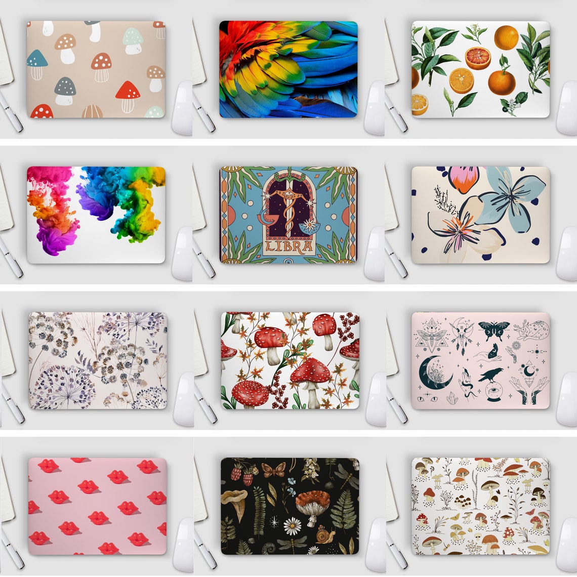 SYMBOLS UNIVERSAL Laptop Skin, Computer Skin, Laptop Sticker Decal ...