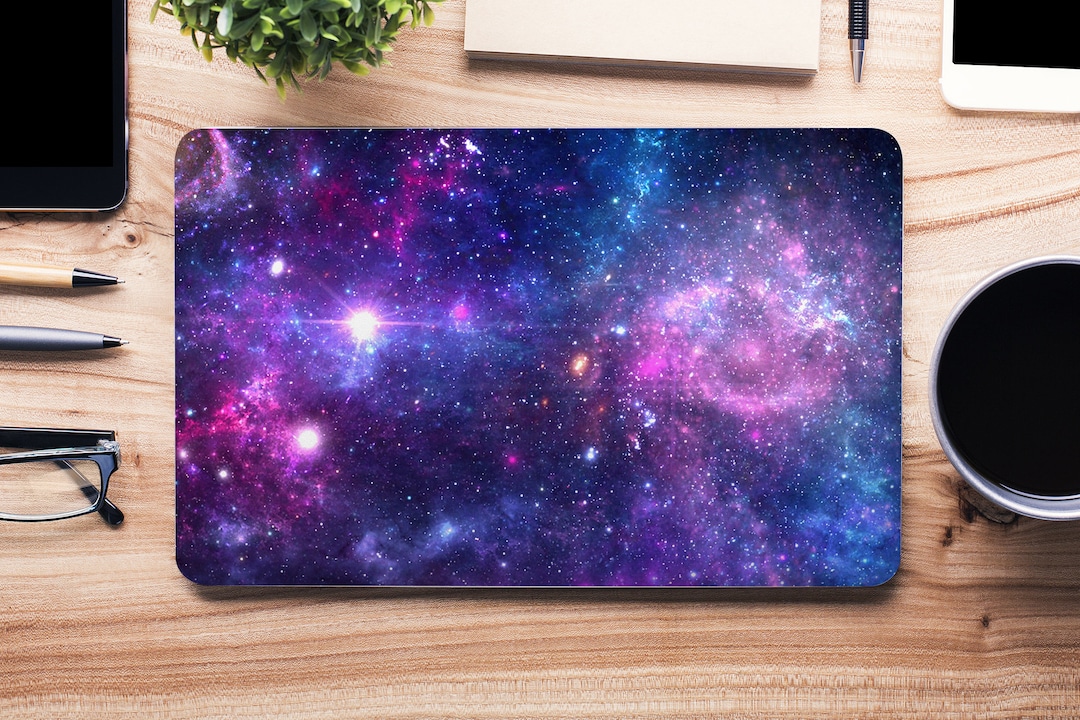 Deep Purple Deep Space Galaxy Nebula Stars UNIVERSAL Laptop Skin ...