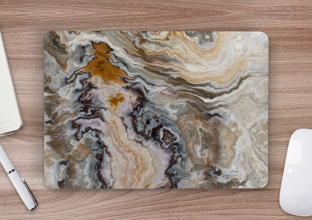 Brown Geode Marble Texture Laptop Skin, MacBook Skin, Computer Decal ...