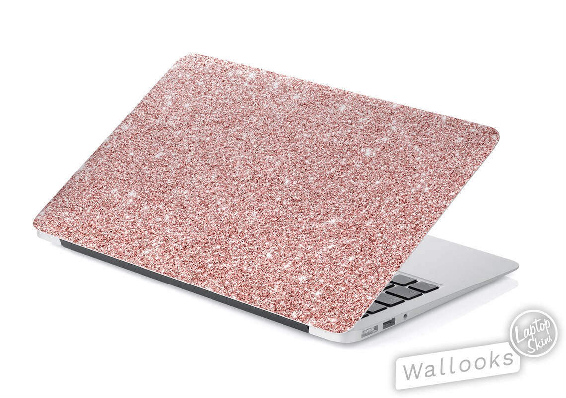 Pink Glitter Sparkle Artwork Design Universal Laptop Skin | Etsy UK