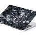 Black and White Granite Marble Stone Laptop Skin, MacBook Skin ...