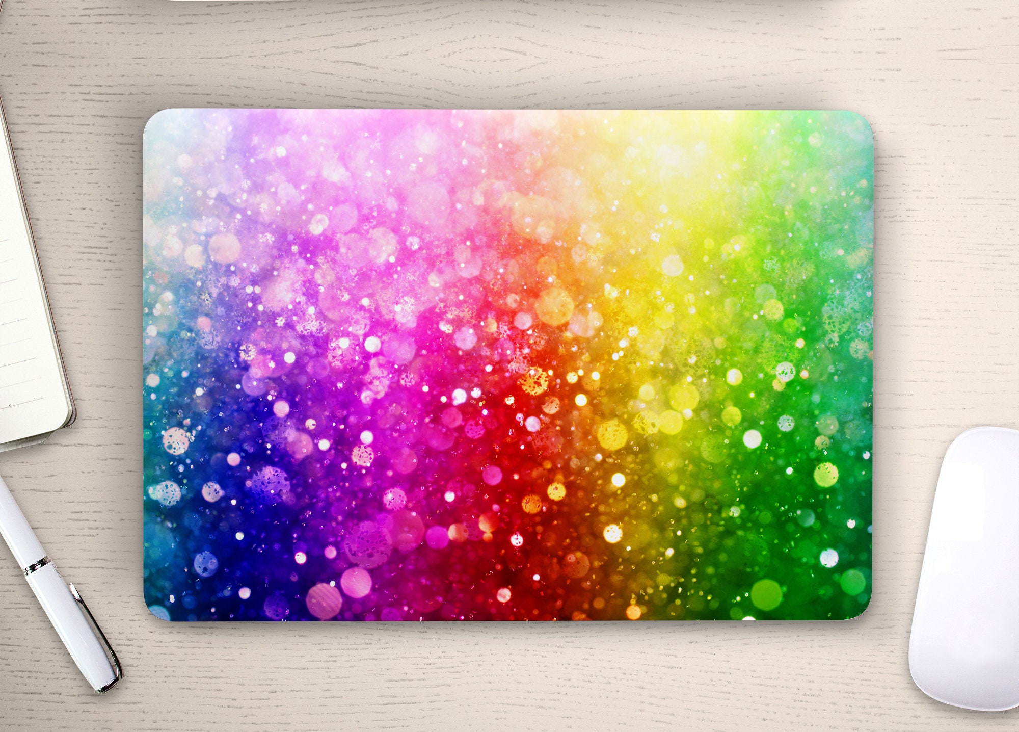 Rainbow Glitter Sparkle Color Blast Universal Laptop Skin | Etsy