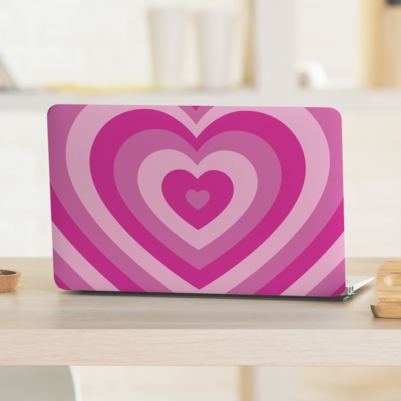 PINK HEART UNIVERSAL Laptop Skin Computer Skin Laptop - Etsy