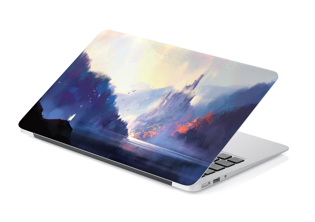 MYTHIC CASTLE UNIVERSAL Laptop Skin, Computer Skin, Laptop Sticker ...