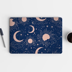NIGHT MOON UNIVERSAL Laptop Skin, Computer Skin, Laptop Sticker Decal, Full Coverage Protective ...