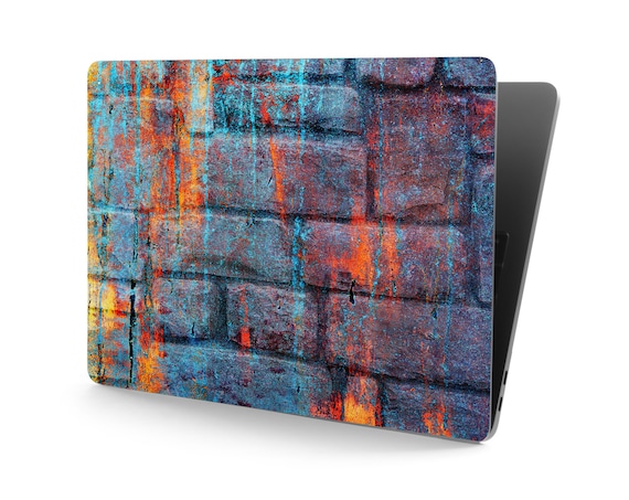 Painted Abstract Brick Texture UNIVERSAL Laptop Skin Macbook | Etsy