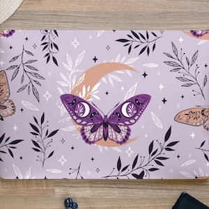 PURPLE BUTTERFLY UNIVERSAL Laptop Skin, Computer Skin, Laptop Sticker ...