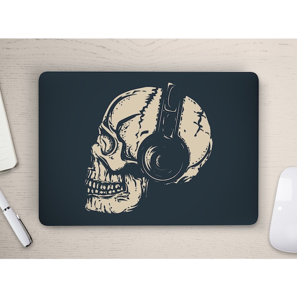 Skull Laptop Skin - Etsy