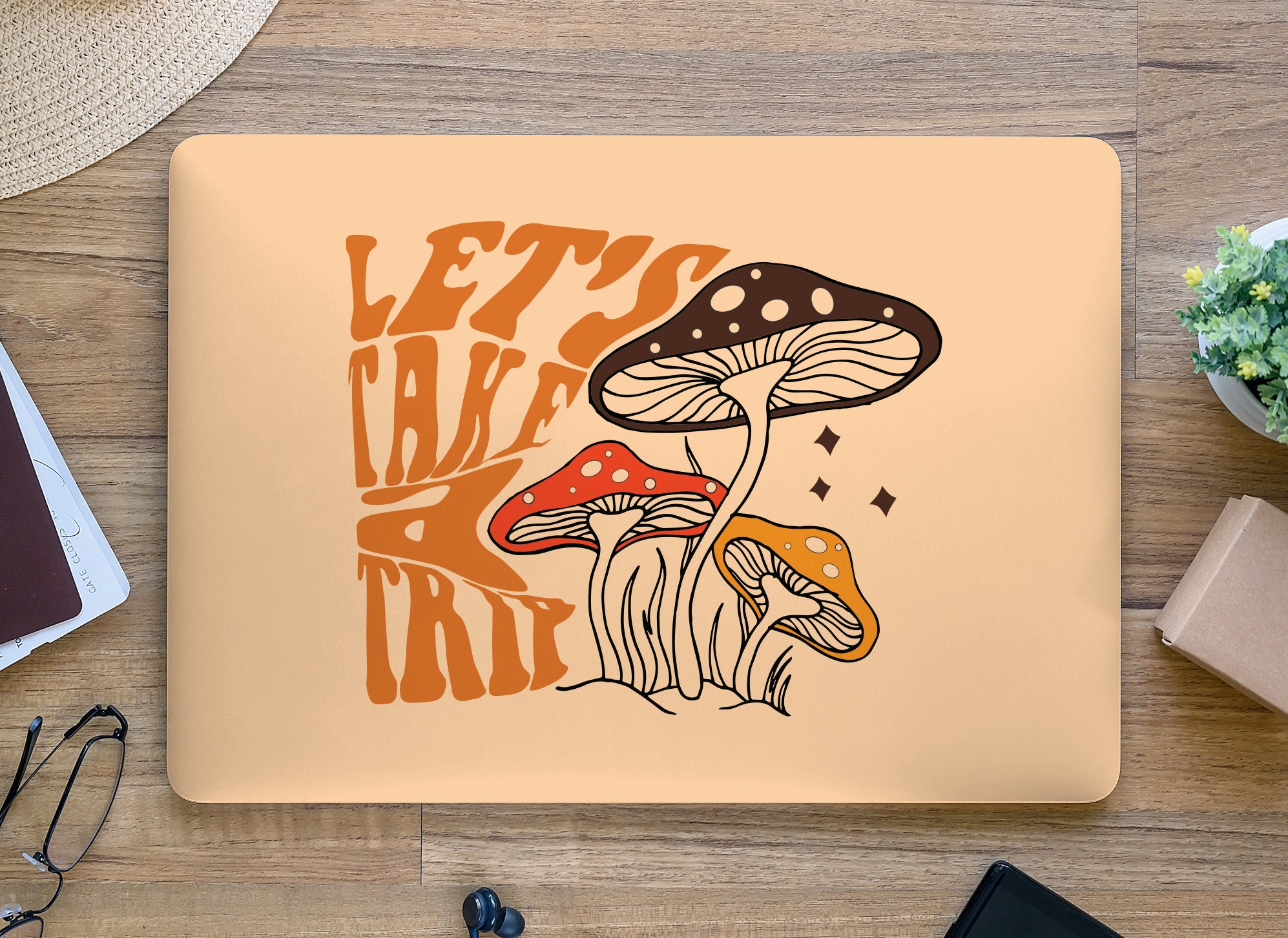 LET'S TRIP UNIVERSAL Laptop Skin, Computer Skin, Laptop Sticker Decal ...