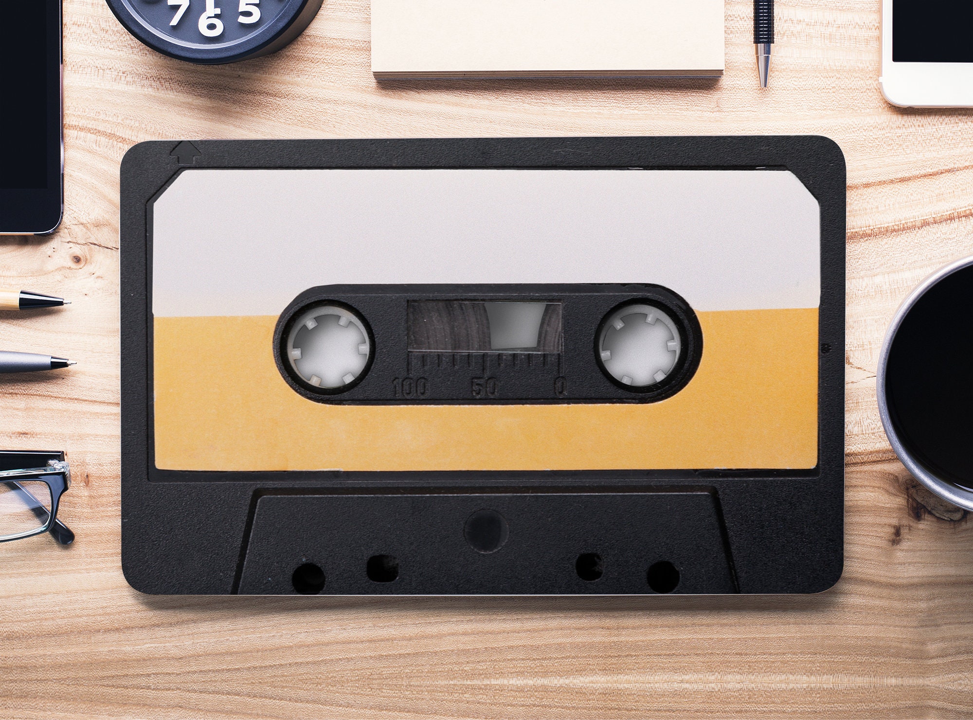 Tape Cassette Retro Laptop Skin, MacBook Skin, Computer Decal Sticker ...