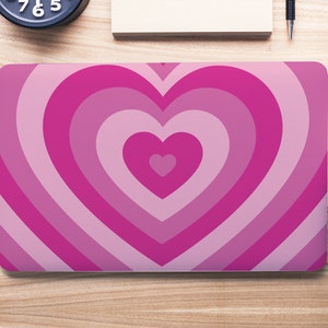 PINK HEART UNIVERSAL Laptop Skin, Computer Skin, Laptop Sticker Decal ...