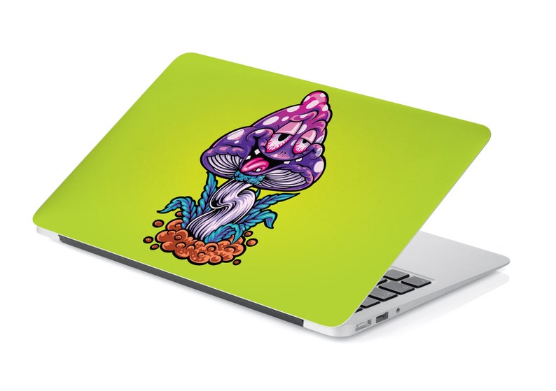 TRIPPING SHROOM UNIVERSAL Laptop Skin, Computer Skin, Laptop Sticker ...
