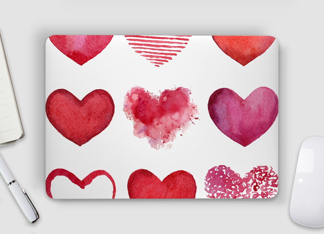 MULTI HEARTS UNIVERSAL Laptop Skin, Computer Skin, Laptop Sticker Decal ...