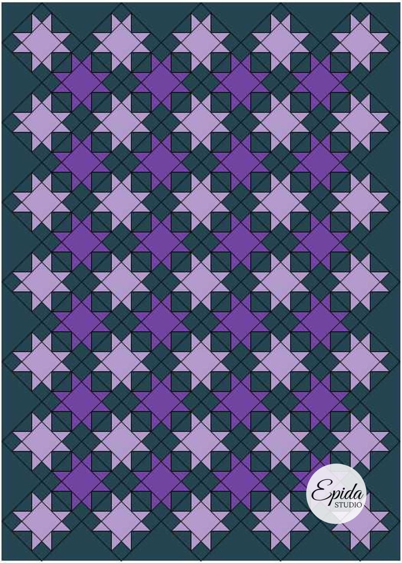 Sawtooth Star Printable Quilt Inspiration Workbook - Etsy