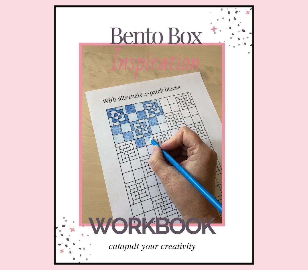 Bento Box Printable Quilt Inspiration Workbook - Etsy