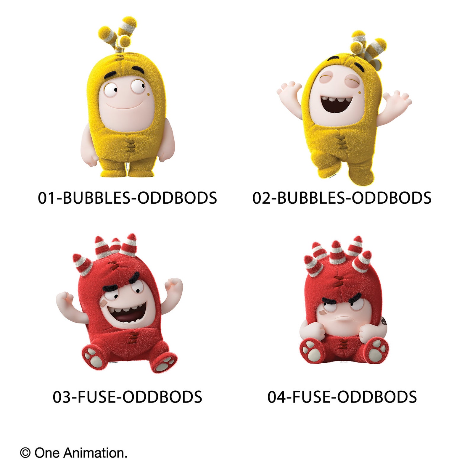 Oddbods 20 PNG Imágenes de fondo transparente | Etsy España