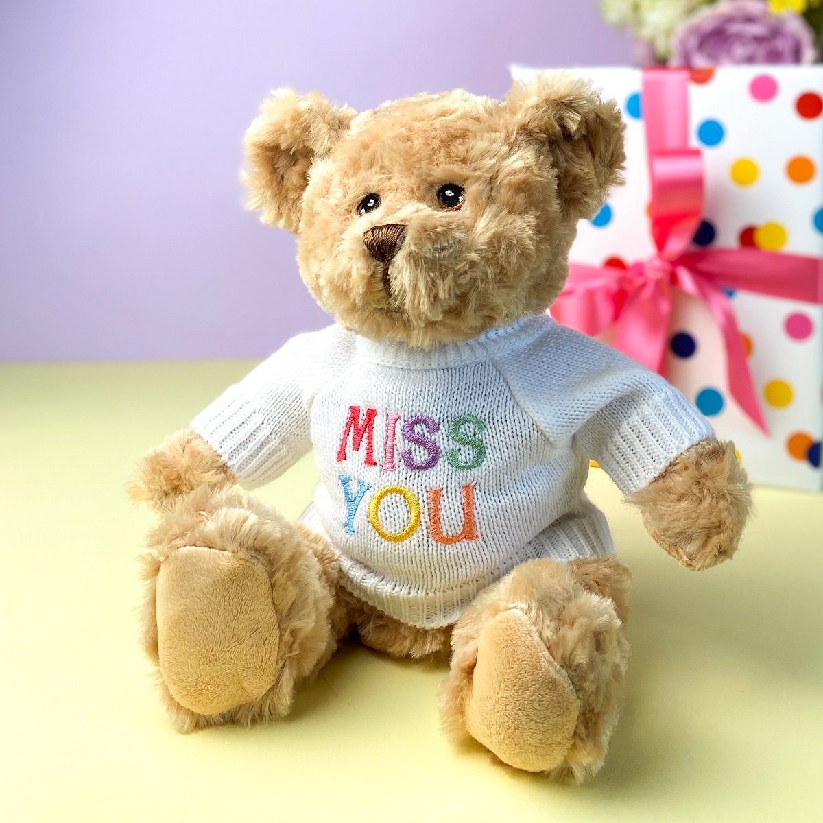 I Miss You Teddy Bear