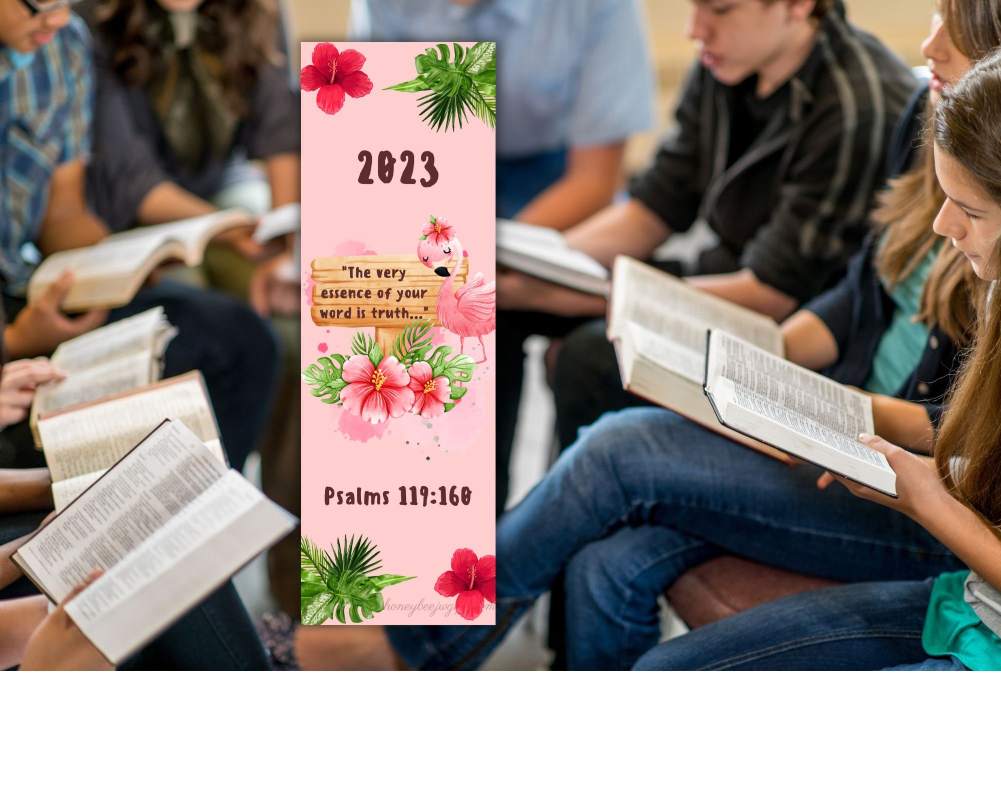 JW English Year Text 2023 Digital Bookmark/instant Digital Download for ...