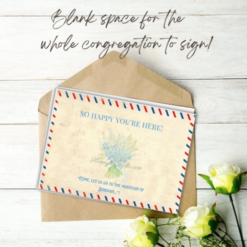 Jw Card for Congregations Merging to the Same Kingdom Hall/jw ...