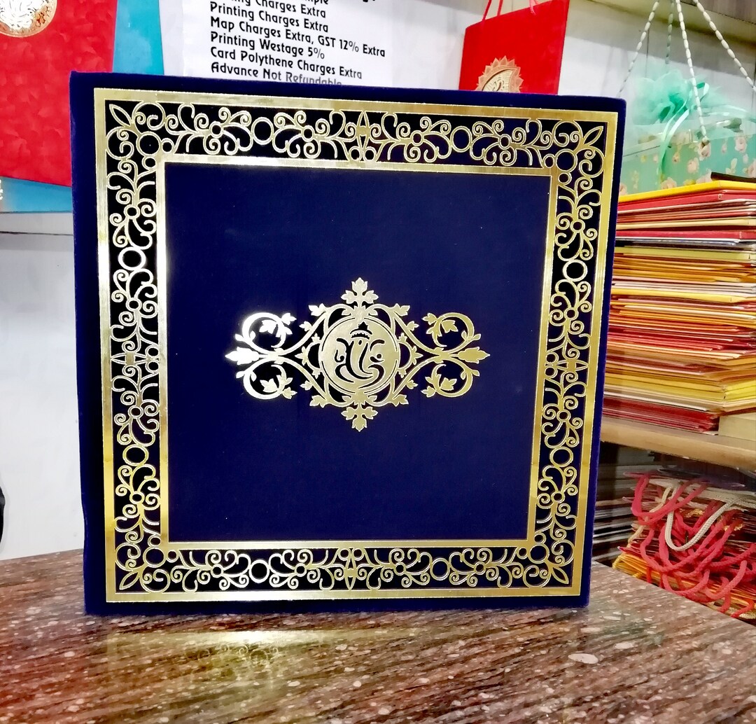 Velvet Wedding Invitation Folio, Velvet Invitation Folio, Velvet ...