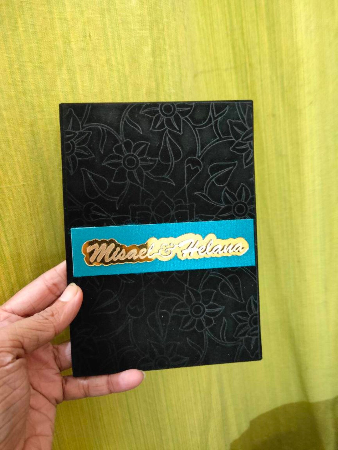 Designer Velvet Wedding Folio, Velvet Invitation Folio, Velvet Wedding ...