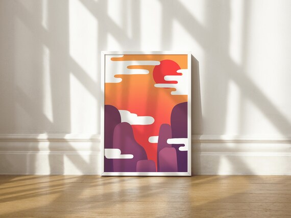 A4 Subtle Pride Prints Lowkey Identity Landscape for - Etsy