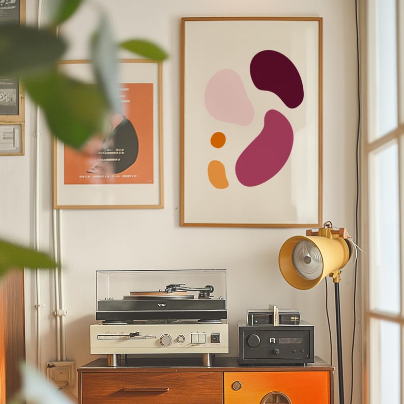 Stampa artistica astratta "Saffic Pride", decorazione lesbica - Etsy Italia