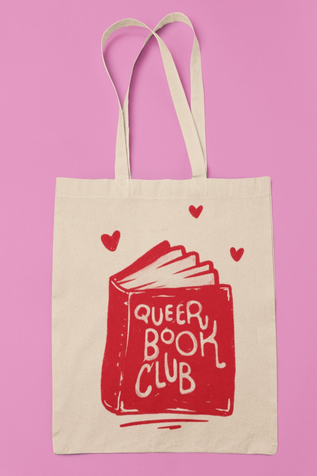 Queer Book Club Tote Bag | LGBTQ+ Pride Book Lover Gift - Etsy