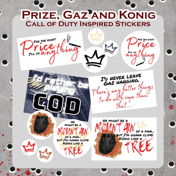 Konig Call of Duty - Etsy