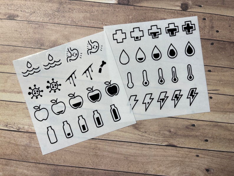 Dayz of Our Lives Status Icons - Etsy