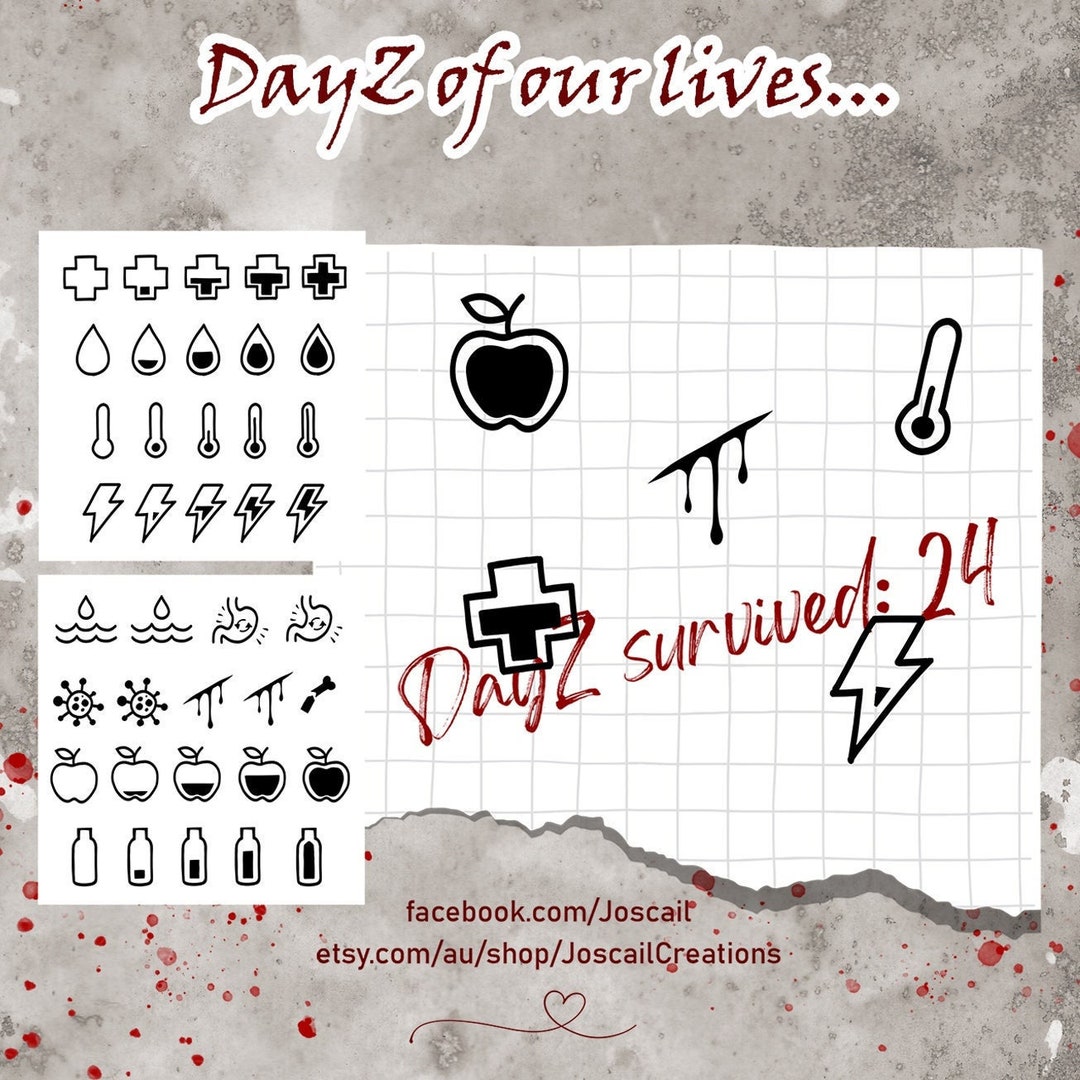 Dayz of Our Lives Status Icons - Etsy
