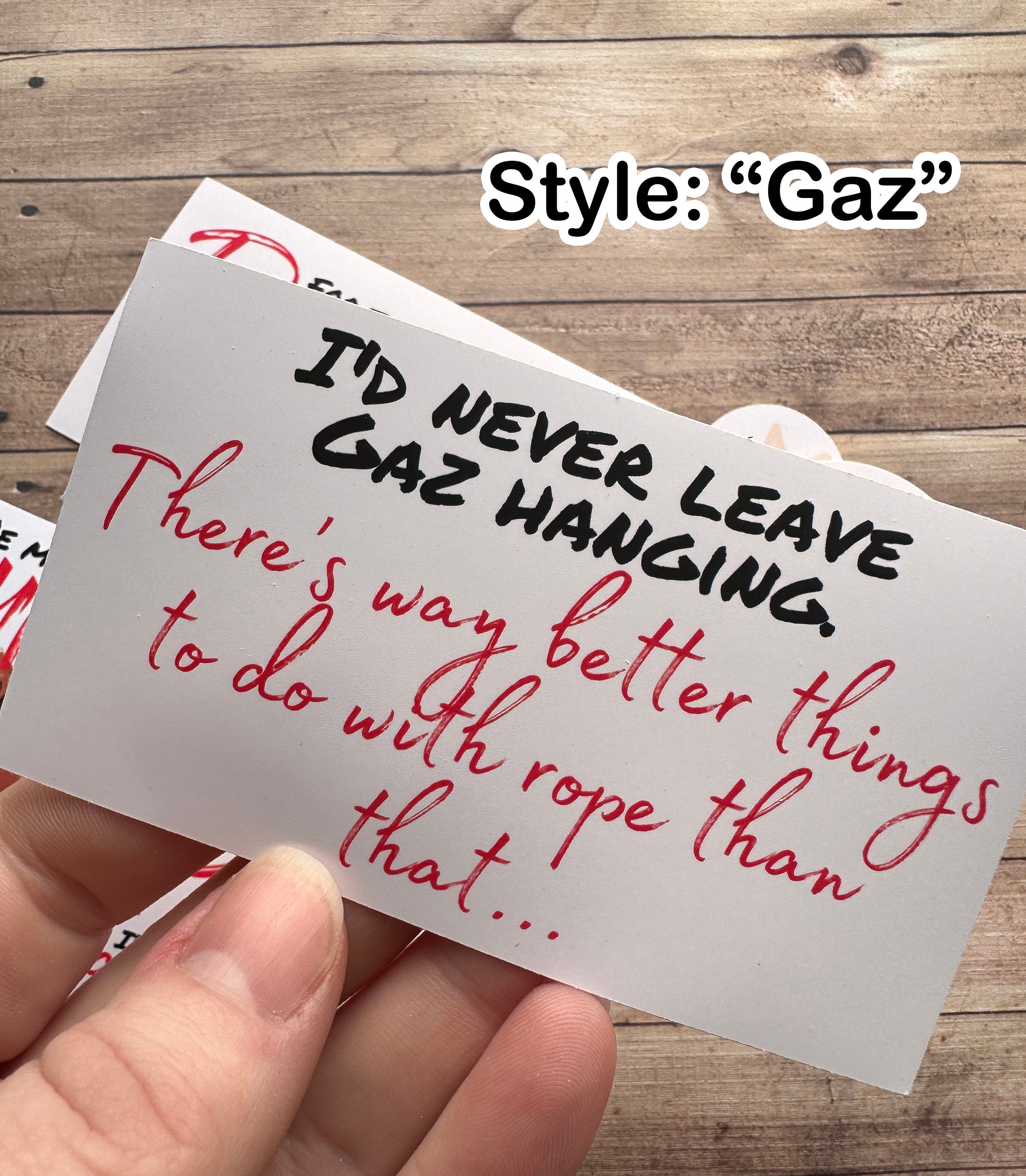 Prize Gaz and Konig Call of Duty Inspired Stickers/decals - Etsy Canada