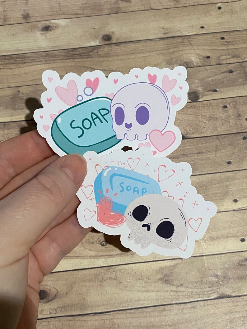 Pegatina/calcomanía Call of Duty Kawaii Soap n Ghost. Pegatina - Etsy ...