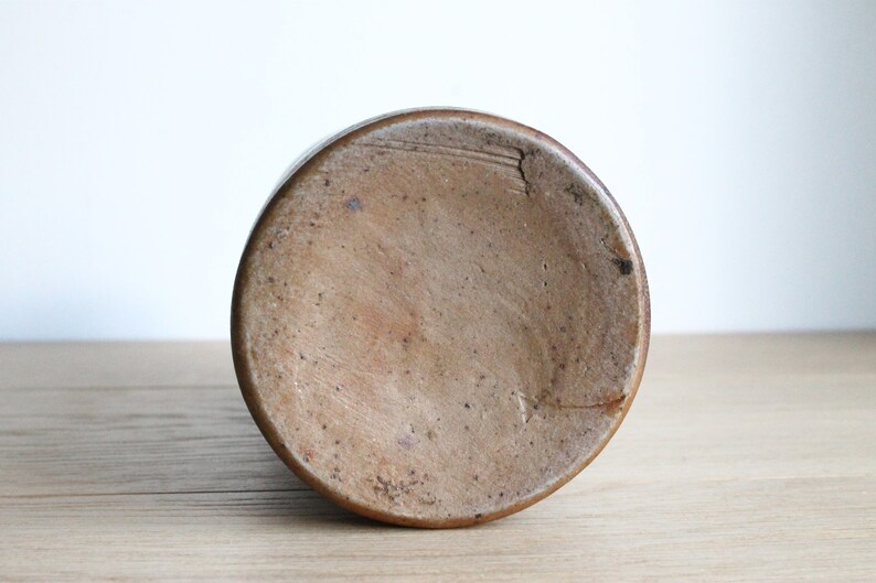 French Vintage C. 70s Handmade Rustic Stoneware Pottery Vase - Etsy