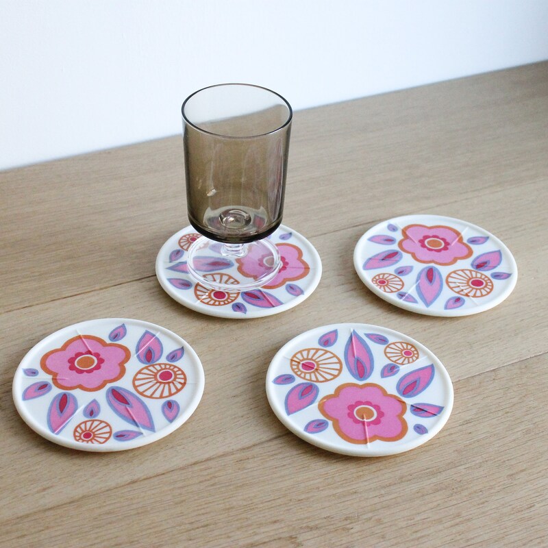 Plastic Coaster - Etsy
