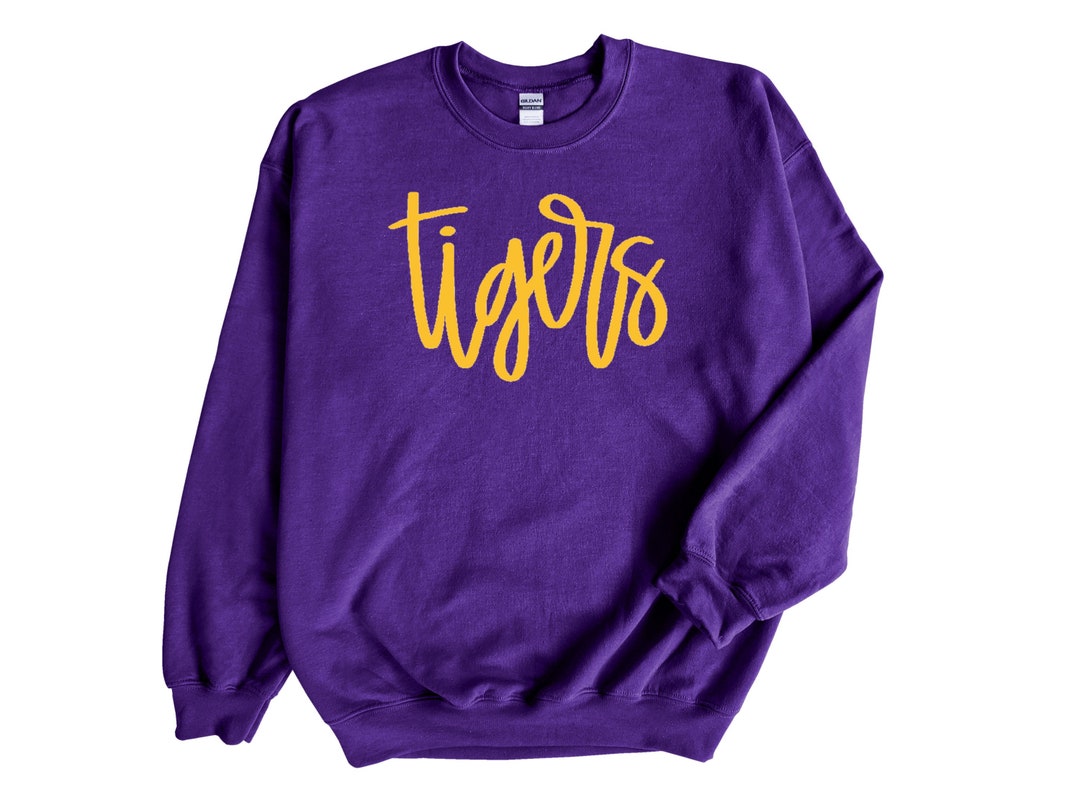 LSU Tigers Sweatshirtlsu Sweatshirt for Womenlsu Tigers Shirtgame Day ...