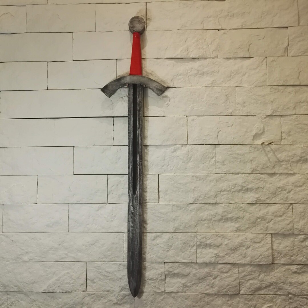 King Sword, Knight Sword, Long Sword, Cosplay Sword, Wood Sword, Viking ...