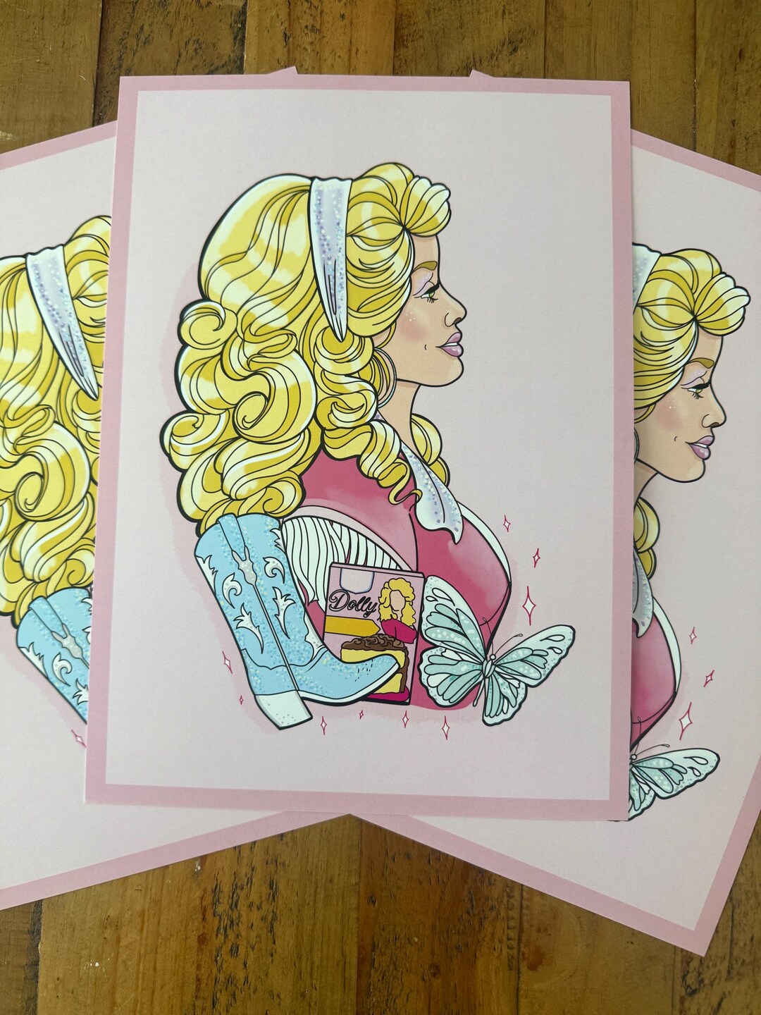 Dolly Parton A4 Heavyweight Paper Print - Etsy