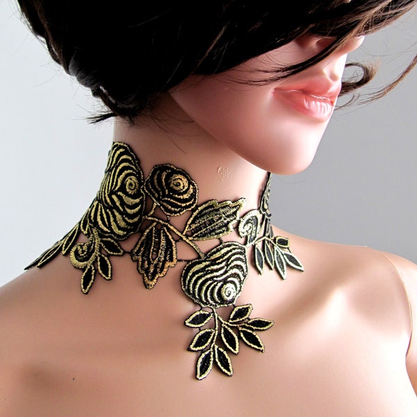 Lace Necklace - Etsy